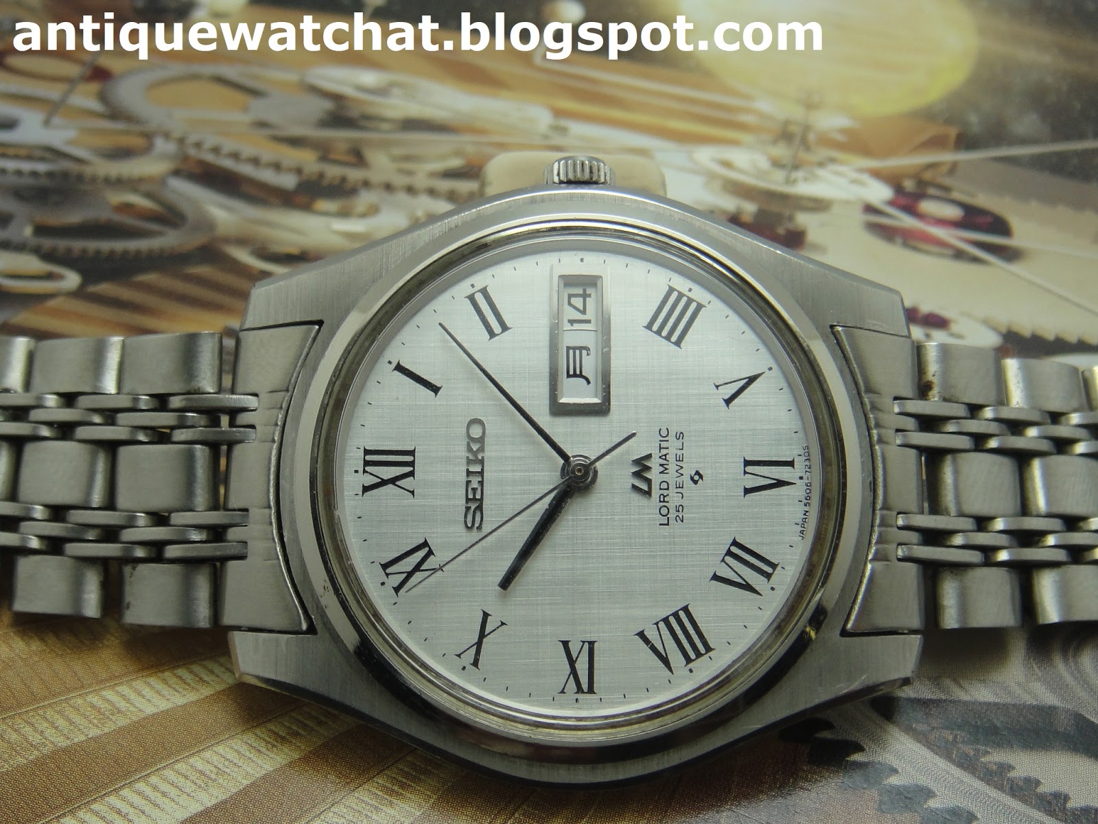 Antique Watch Bar: SEIKO LORD MATIC 25 JEWELS 5606-7030 SL147 (SOLD)