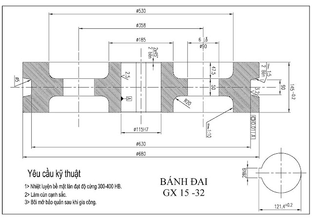Chia sẻ 15 mẫu bài tập vẽ CAD 2D/3D (Phần 1)
