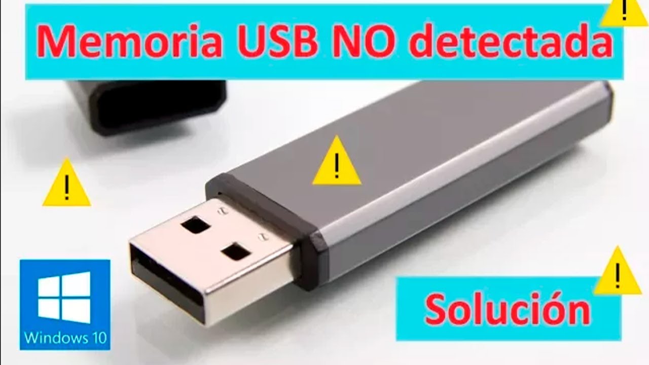 Solucionar: USB no aparece en Windows 10/8/7