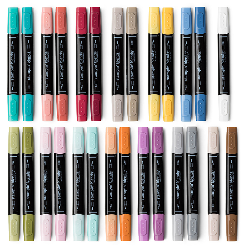 Crafting With Jane: Stampin Up Stampin Blends with new product coming ...