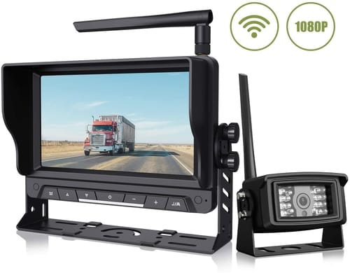 Review Calmoor 1080P Trucks Wireless Backup Camera