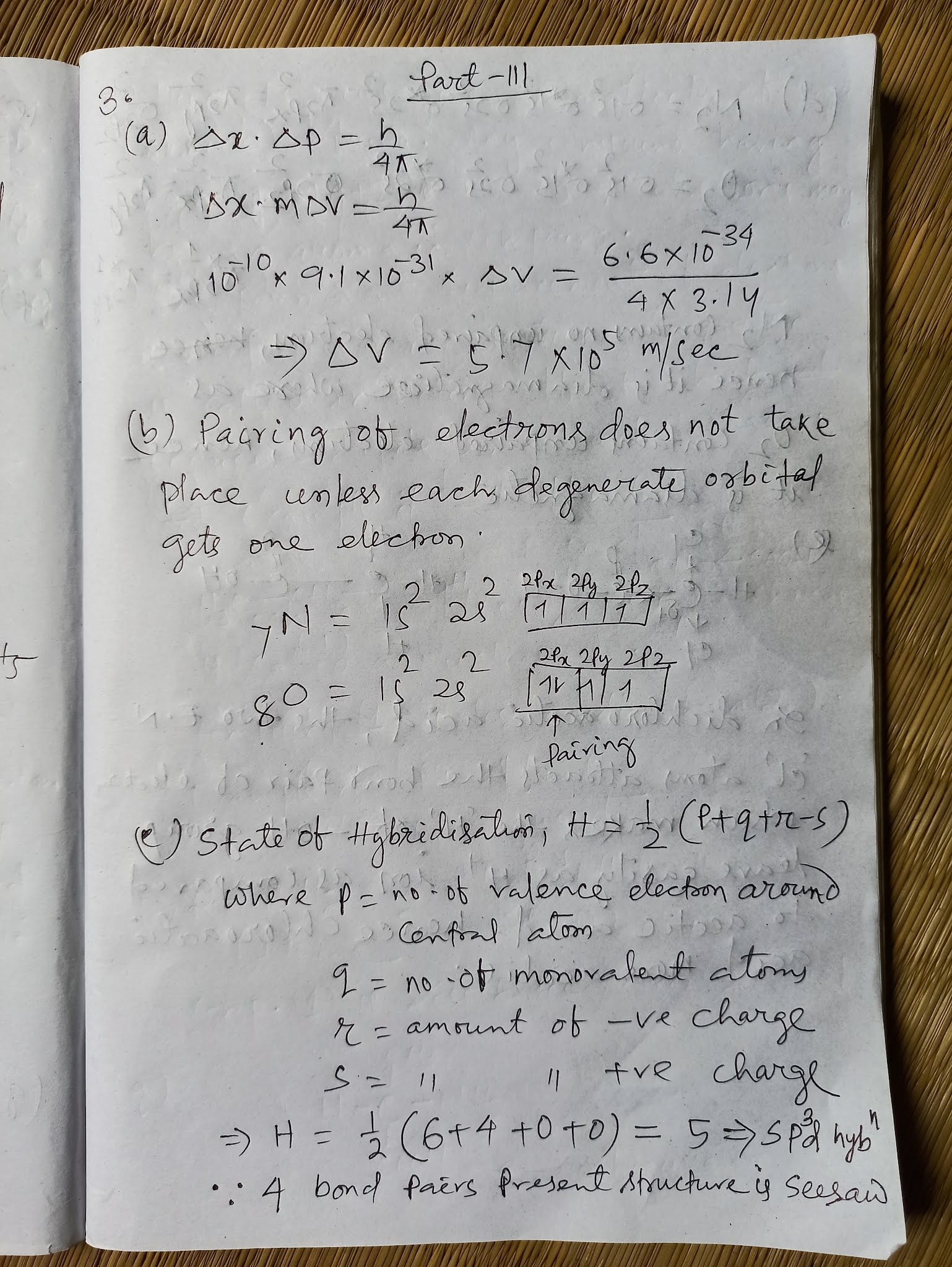 Generic Elective Chemistry - I Question Papers and Solutions
