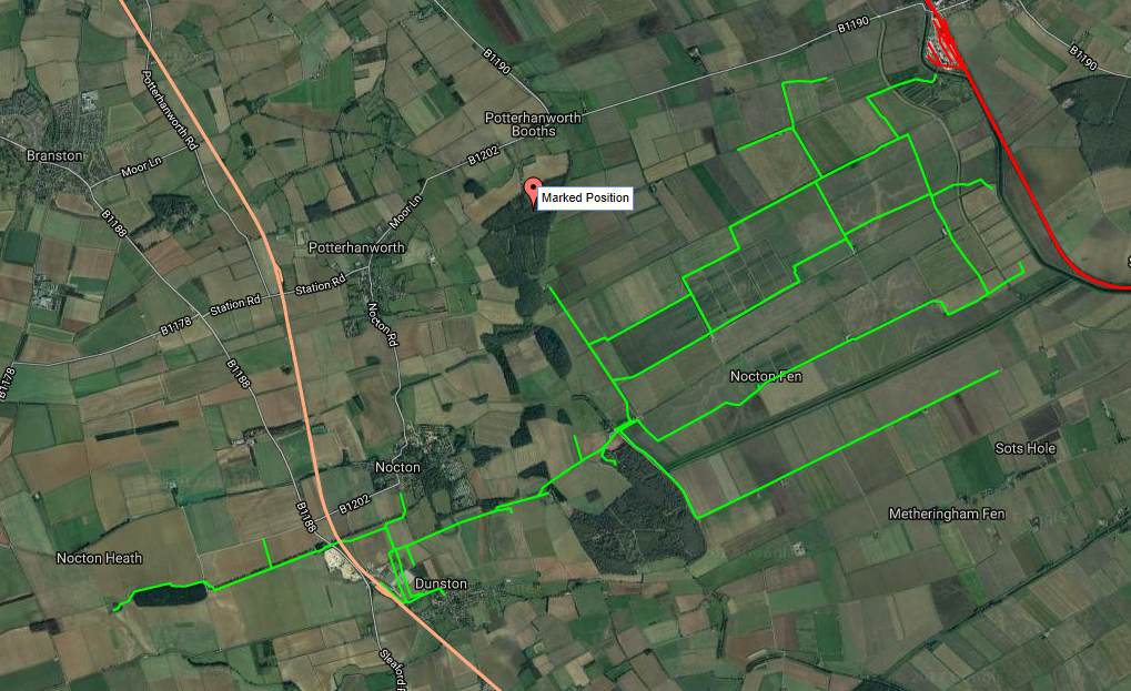 Nocton in Lincolnshire: Nocton Estate Light Railway