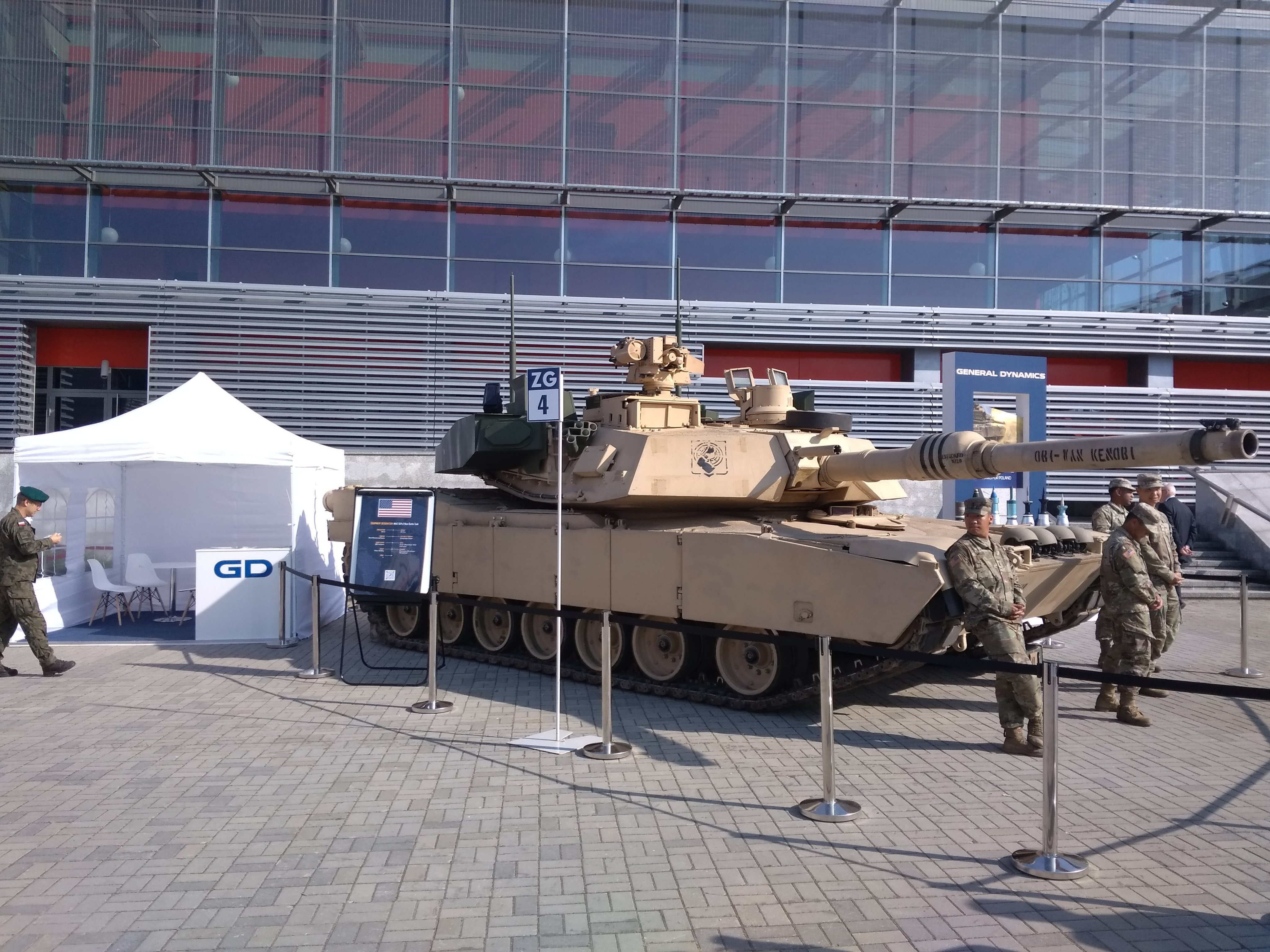 SNAFU!: M1A2SEPv2 with mockups of the Trophy HV active defense system.