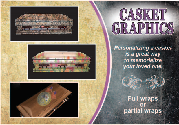 44 Sign Company: Casket Wraps: Memorialize Your Loved One