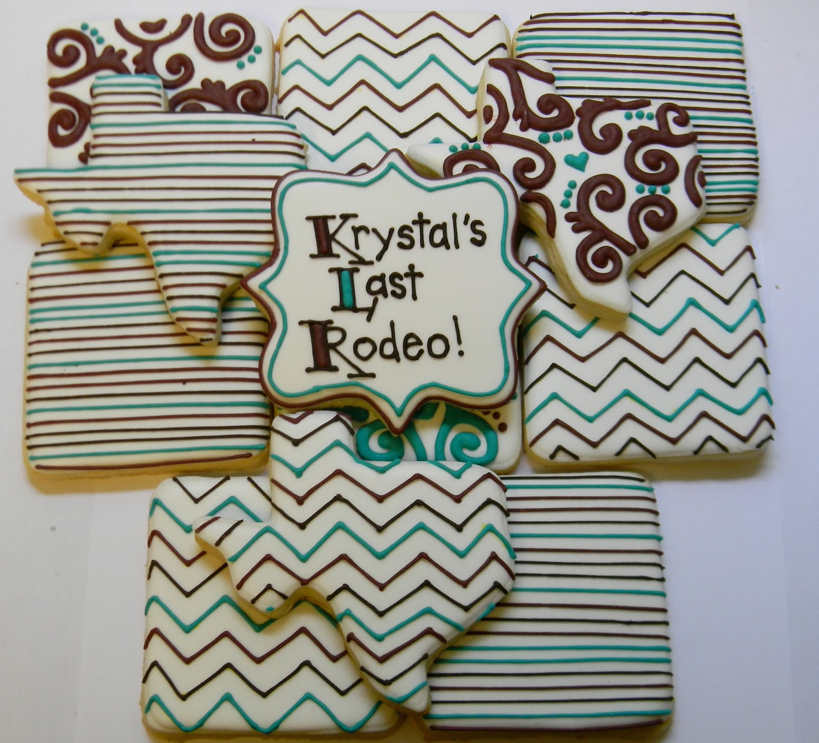 Sweet Melissa's Cookies: Bachelorette Cookies: Krystal's Last Rodeo ...