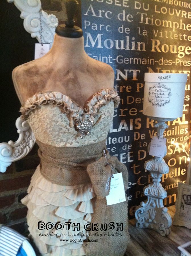Dress Form Tutorial - Booth Crush