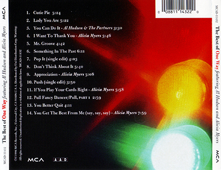 cecilioperlan2: One Way 1996 - The Best Of One Way