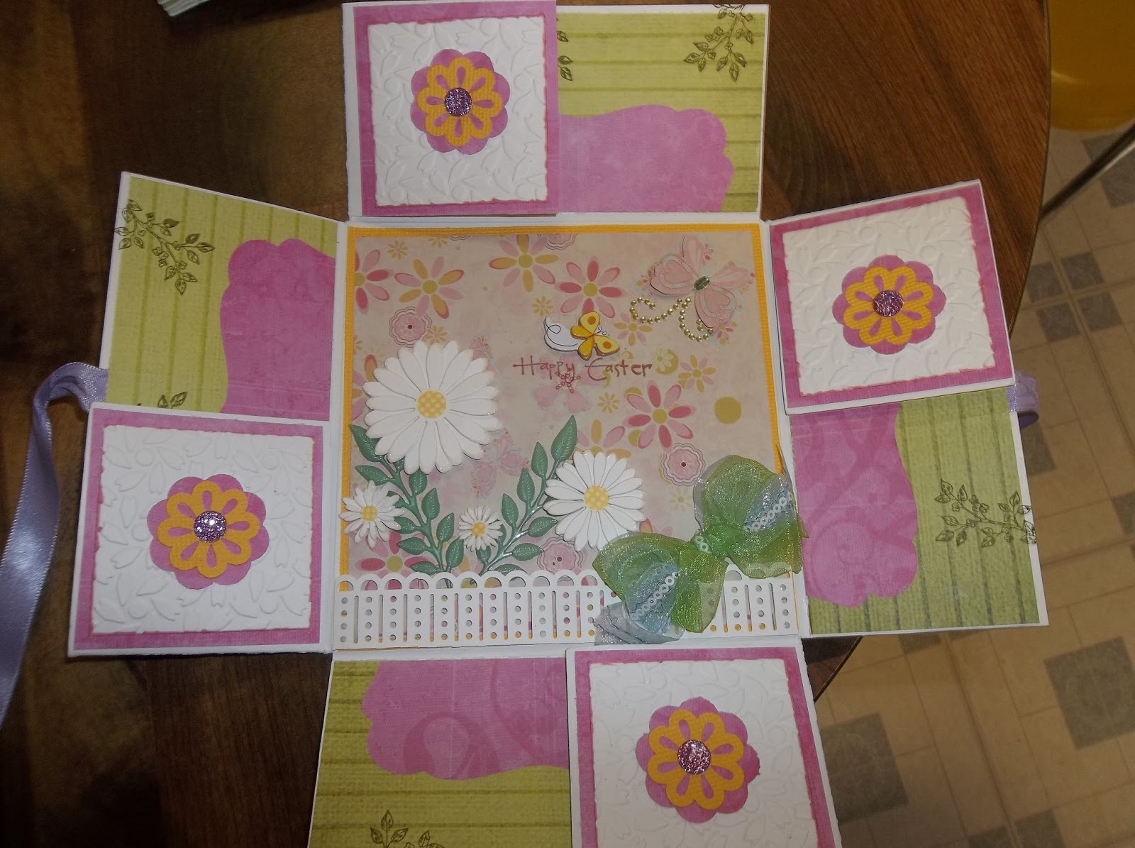 2 Peas In A Pod : Four Fold Card Tutorial