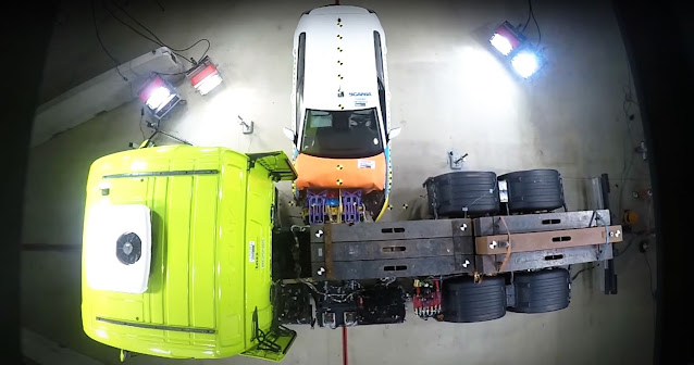 DIECIOCHO RUEDAS: SCANIA REALIZA PRIMERA PRUEBA DE CHOQUE EN UN CAMIÓN ...