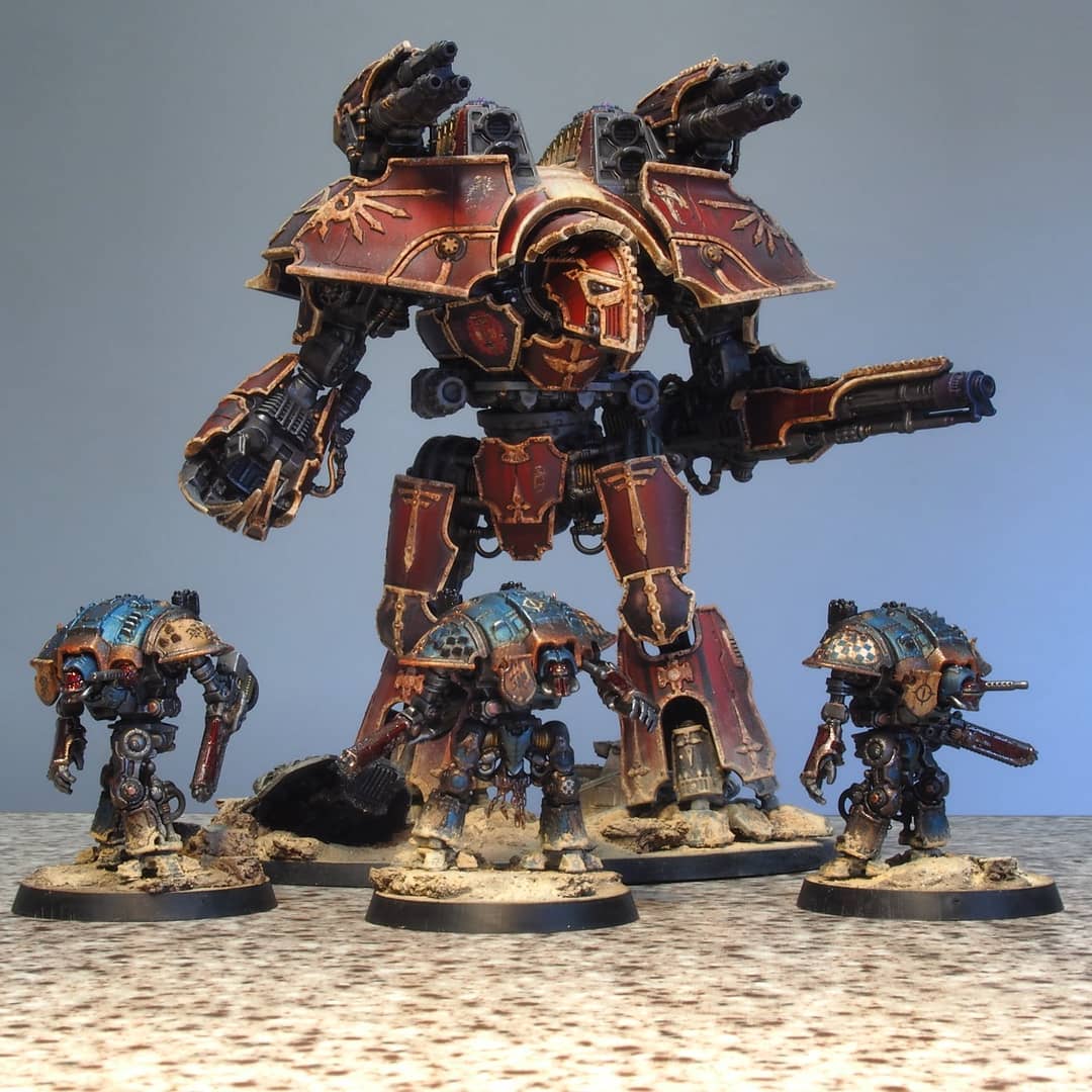 Adeptus Titanicus - Legio Vulpa and House Makabius