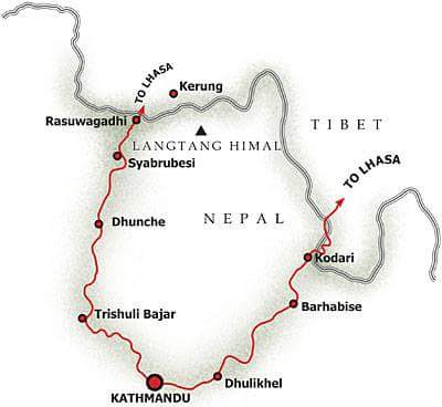 Tibet tour and Bhutan tour Operator : Tibet Overland tour Via Kerung Border