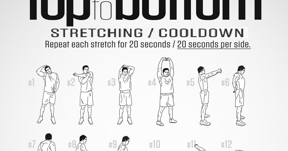 Mr. Suarez's Physical Education Blog: Top to Bottom Stretching / Cool Down