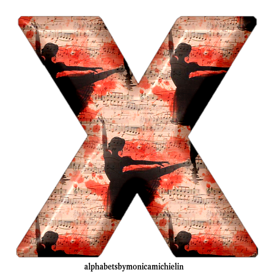 M. Michielin Alphabets: BALLET ALPHABET (BALLET DANCER MUSIC NOTES ...