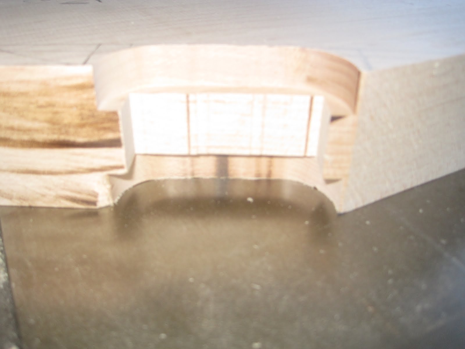 Woodworking, The cure for loose stools: 2nd step. Dadoing