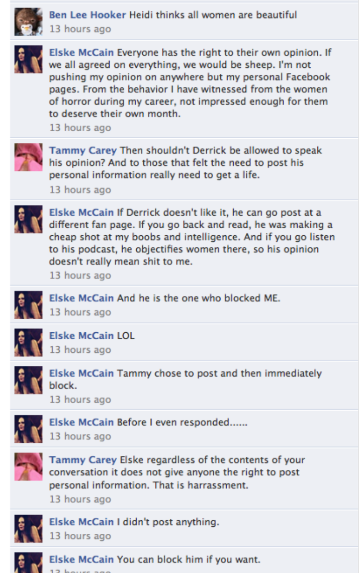 Trolls in the Horror Community: The Best of Elske McCain Part 2