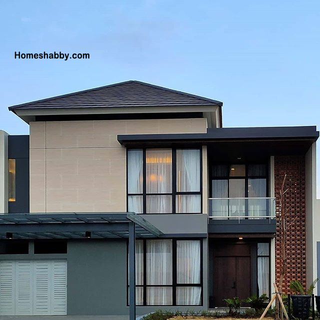 6 Desain Rumah Minimalis dengan Atap Flat Beton, Lebih Indah dan Anti ...