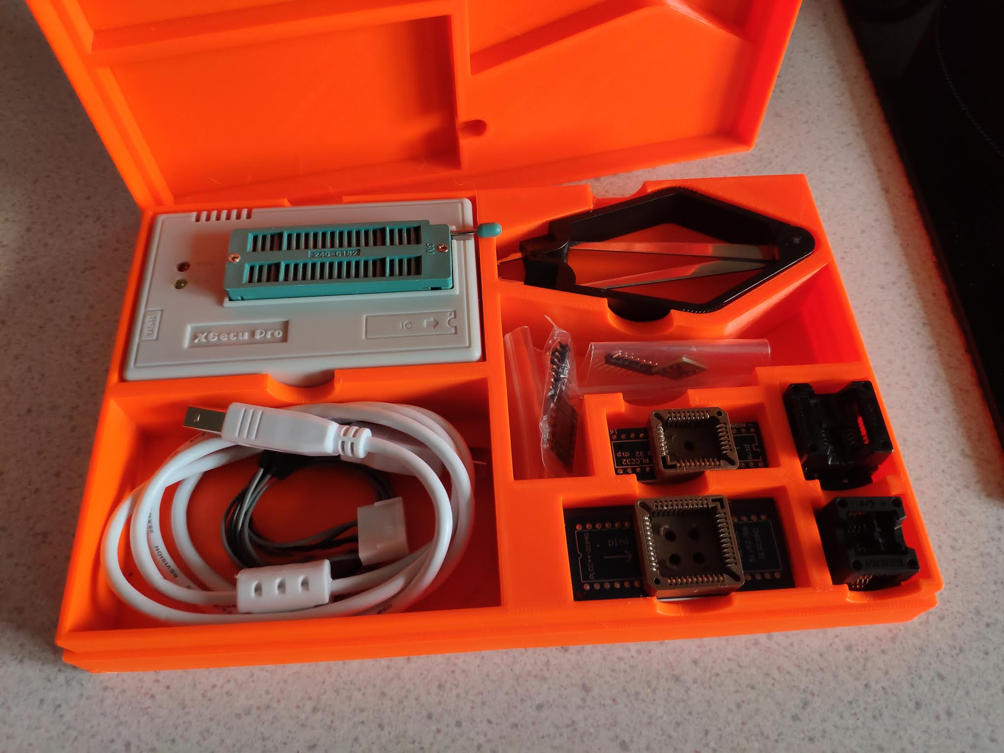 A place for everything... TL866-II EPROM Programmer Case