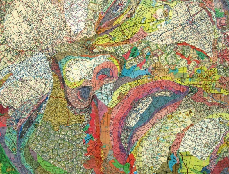 El Hurgador [Arte en la Red]: Matthew Cusick [Collage]