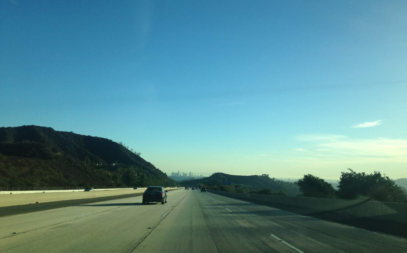 California State Route 2 on the Glendale Freeway