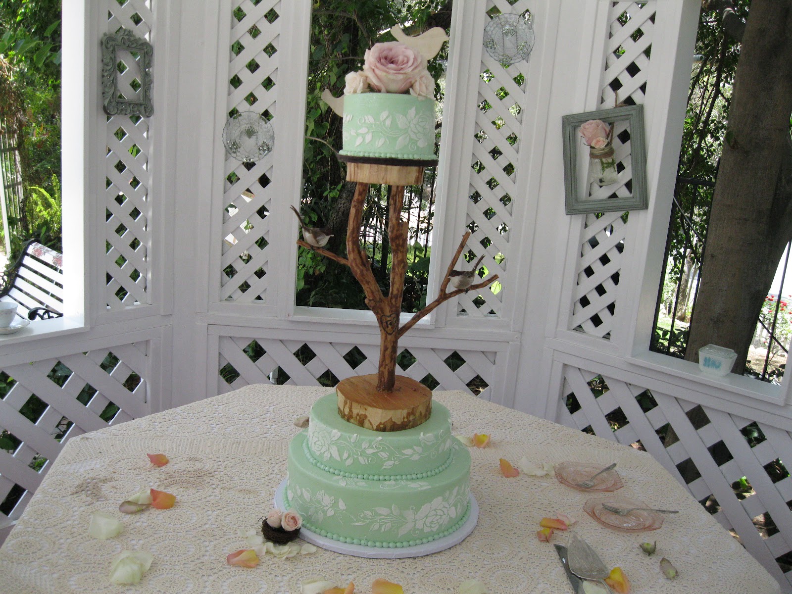 The Jones Victorian Estate: Tree Branch Cake Stand made for the Jones ...