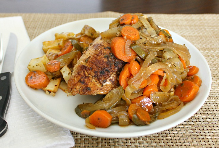 Chicken in Tangy Escabeche - Apple A Day