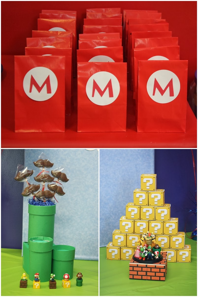 5M Creations: Mario Inspired Birthday Party - Mario Party Printable Package