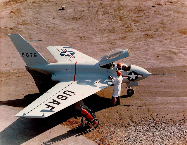 SNAFU!: Blast from the past. X-4 Experimental Tailless Airplane.