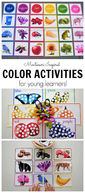 Montessori Inspired Color Printable Materials | The Pinay Homeschooler