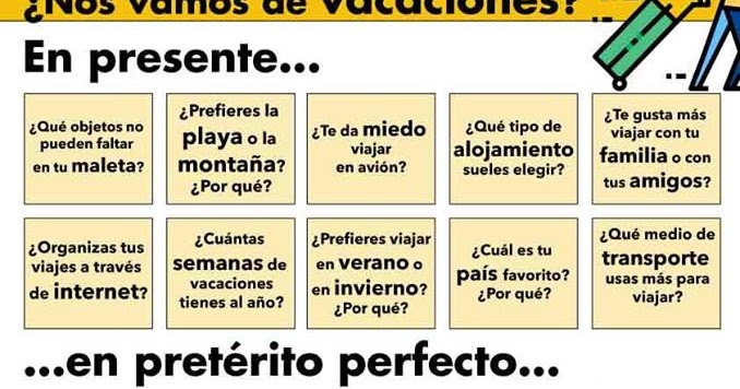 ¡Qué viva el español!: Presente vs. pretéritos