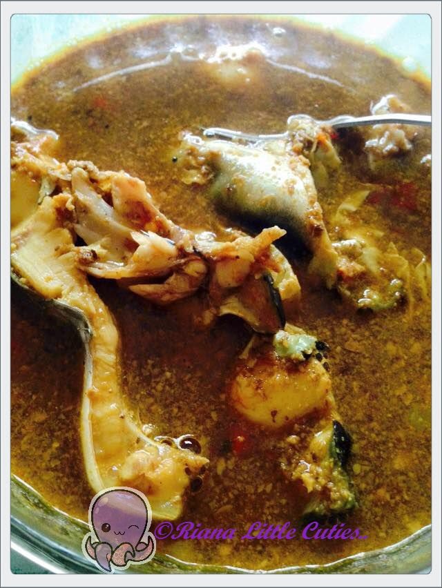 Riana Little Cuties: Gulai Asam Rong Jerantut....sedapnyeeeee