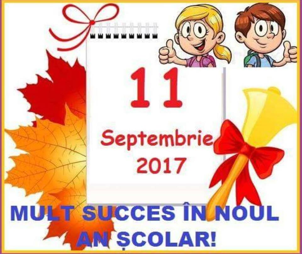 CLASA NOASTRĂ: Inceput de an scolar