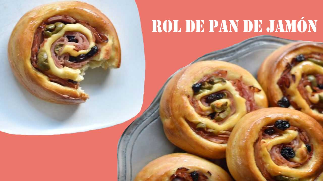 ¡Actualízate! Receta de la versión moderna de pan de jamón en forma de rol