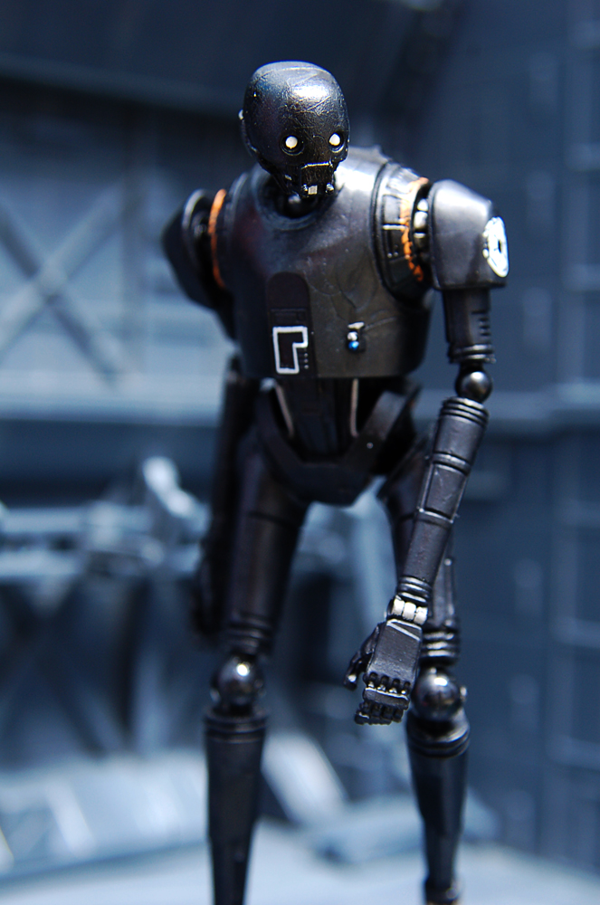 Plastic Heap: Creepy droid K2S0 ( modded 3.75" 5POA figure )