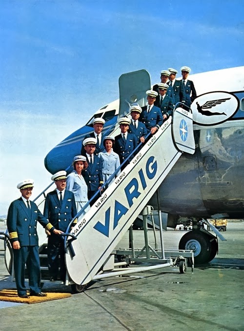 Banquetes entre as nuvens...Gosto nas alturas.: VARIG - A breve ...