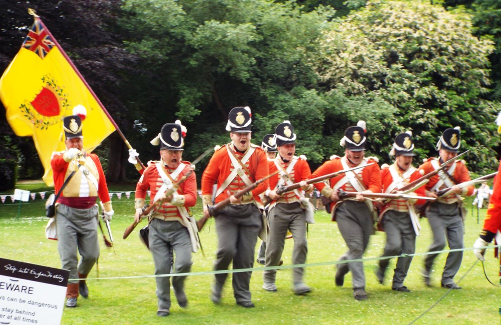Wargaming Miscellany: The 44th (East Essex) Regiment of Foot: Re-enactors