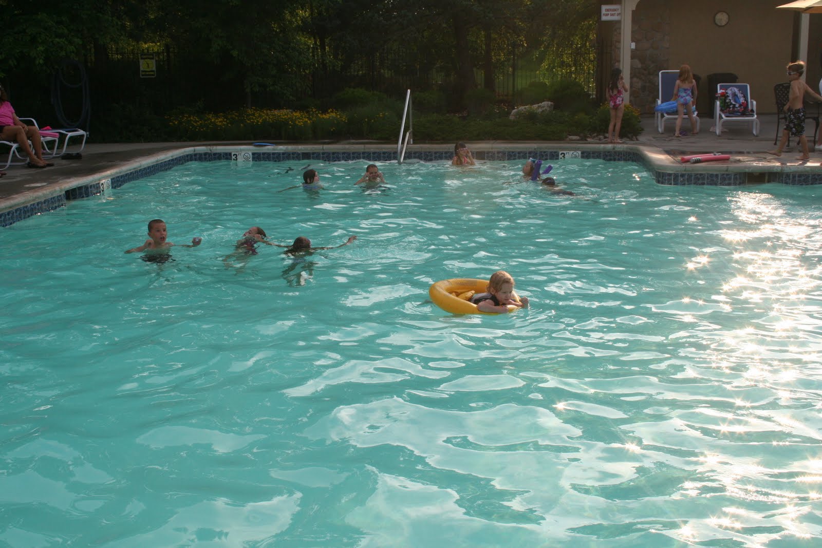 Between the Screams: 1st Grade Pool Party!