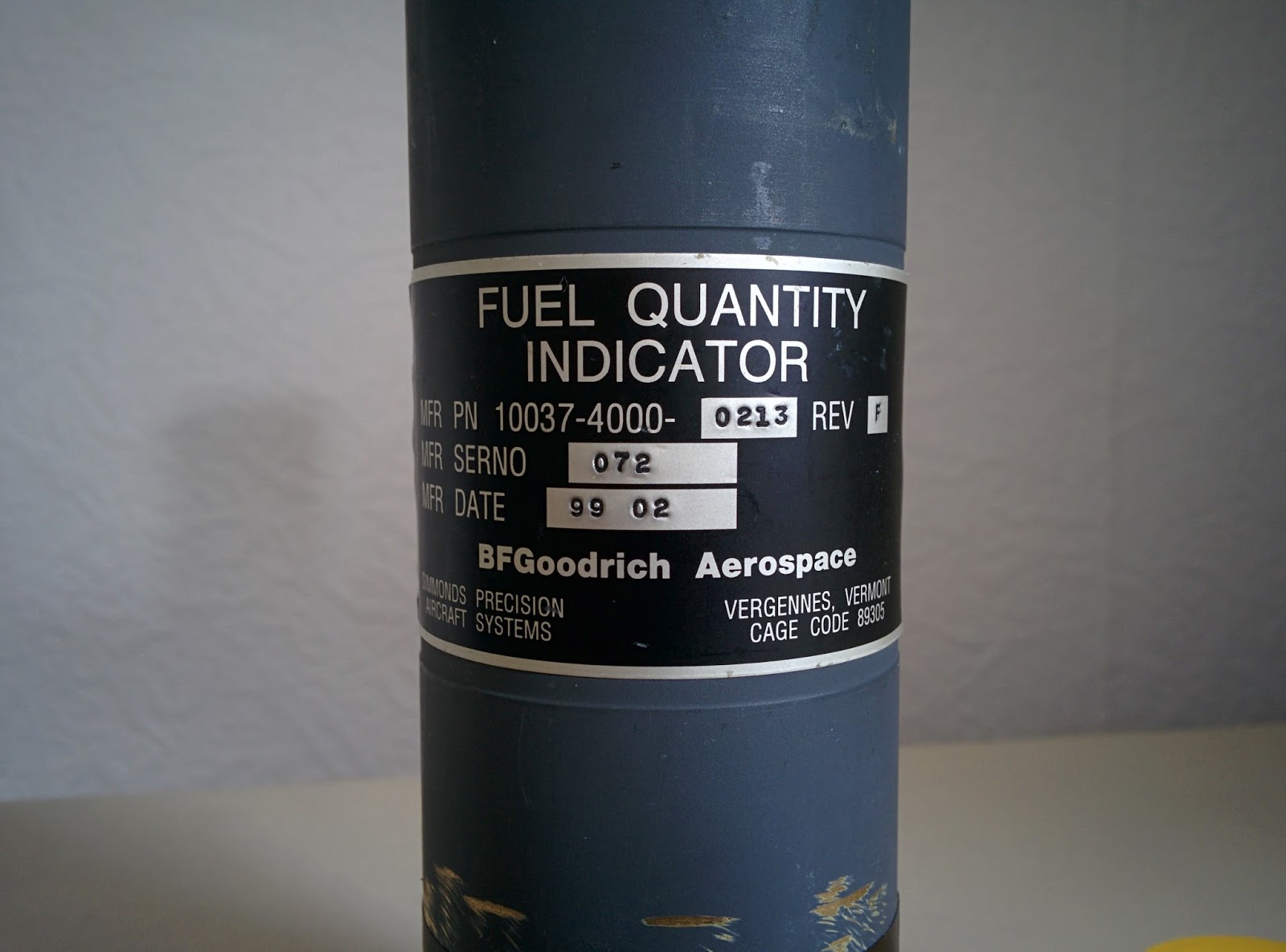 Boeing 737-300 Flight Deck Sim : Fuel Quantity Indicator (BFGoodrich)