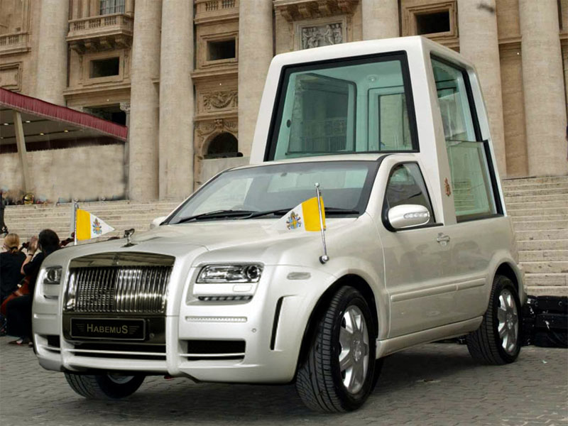 Echo Romeo: Neues Papamobil?