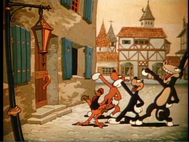 Cartoons of 1935: 031 Bremen Town Musicians