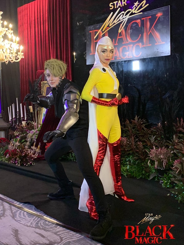 PHOTOS: Stars in their coolest, scariest costume at Black Magic ...