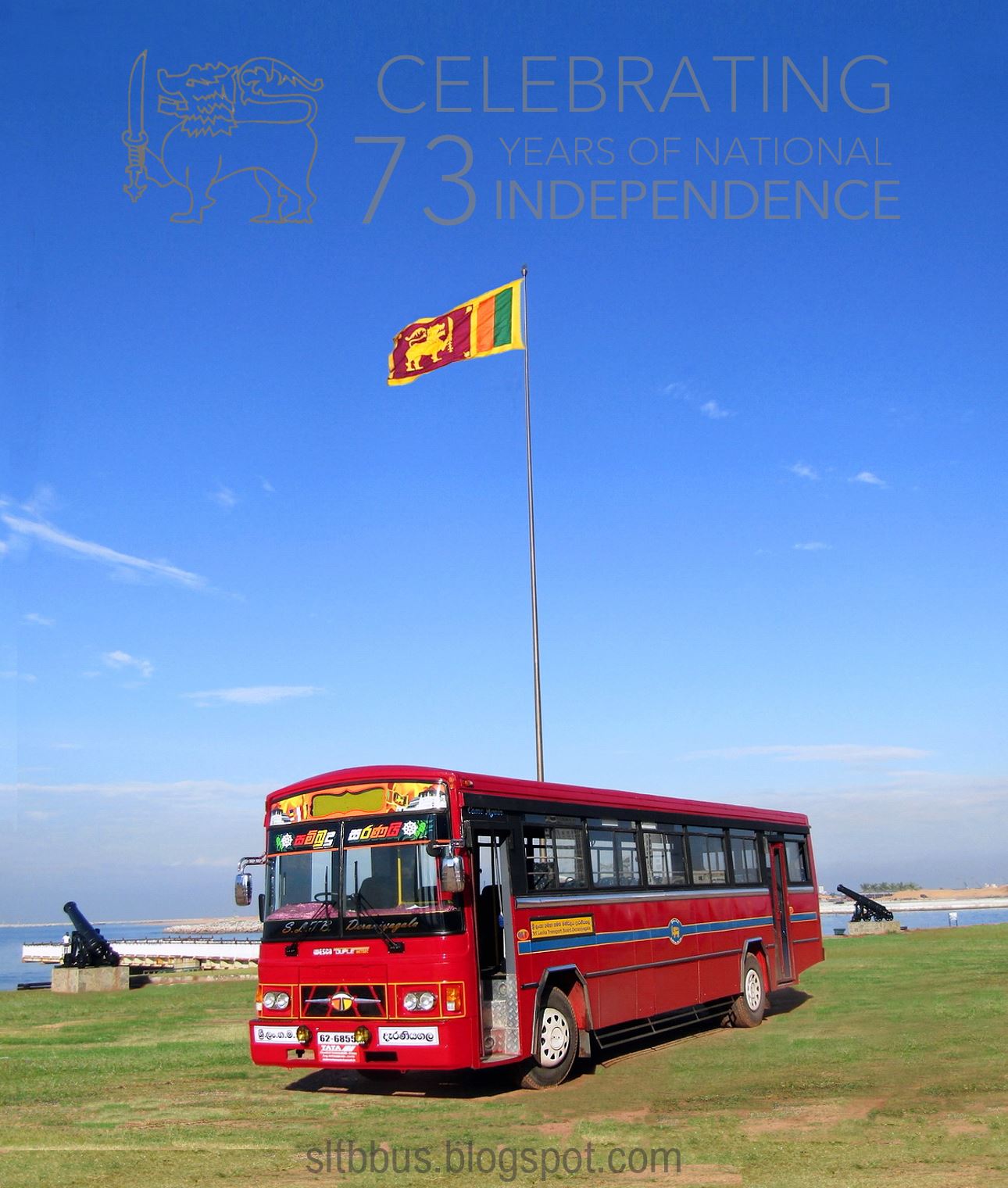 SLTB buses - ශ්‍රී ලංගම බස්: Celebrating the 73rd Independence day of ...