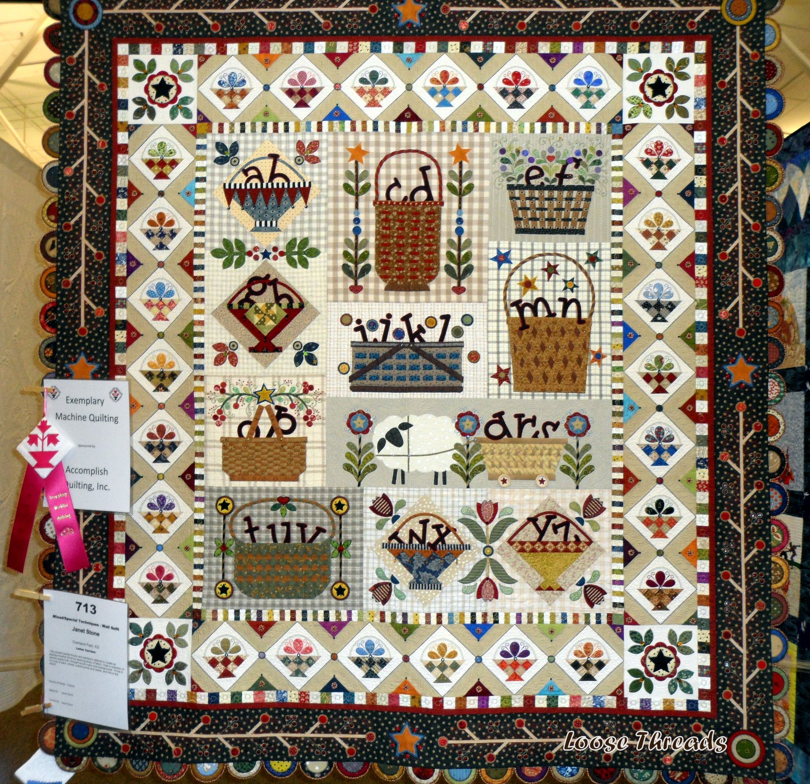 Loose Threads: Indiana Heritage Quilt Show 2012