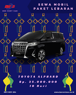 Sewa Mobil Paket Lebaran, BSS Rent Car Sediakan Banyak Armada ...