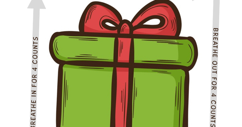 Christmas Gift Deep Breathing Exercise {Free Printable Poster Included ...