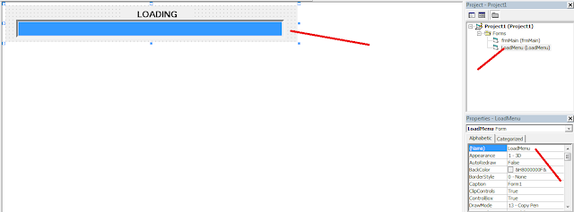 Cara mudah membuat form loading di visual basic 6.0 - Ngeblog Bareng Amran