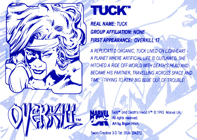 STARLOGGED - GEEK MEDIA AGAIN: 1993: OVERKILL 3D CARDS BY BRYAN HITCH ...