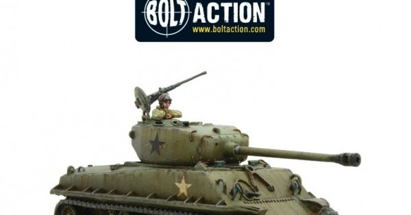 Wargame News and Terrain: Warlord Games: Bolt Action Sherman M4 ‘Easy 8 ...