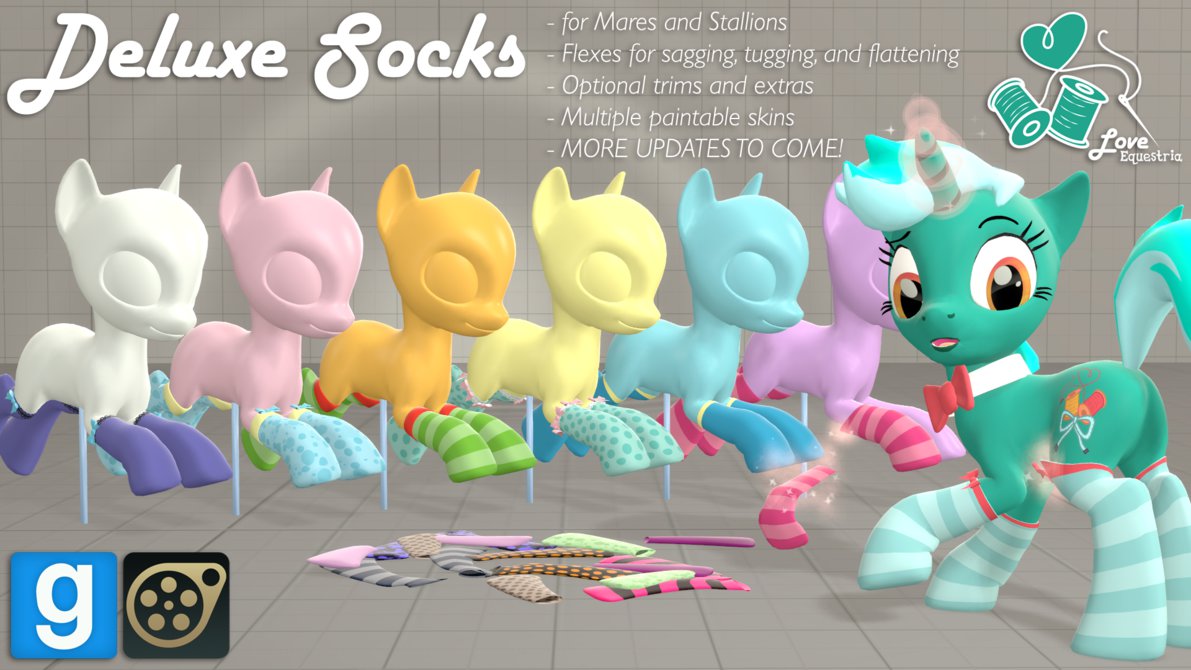 Equestria Daily - MLP Stuff!: Deluxe Socks Are Now Available for Source ...