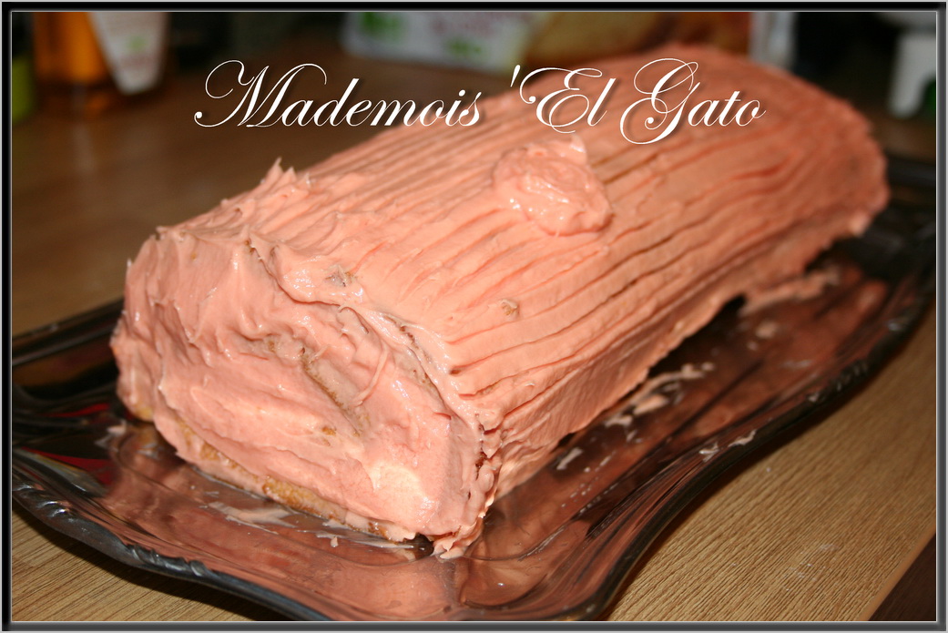 Mademois'El Gato: Buche pâtissière au Grand Marnier